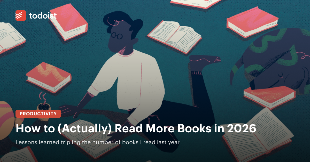 How to (Actually) Read More Books in 2026
