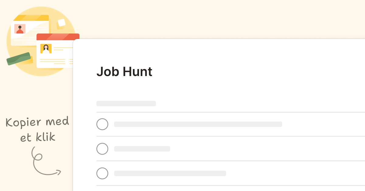 Job Hunt - Templates | Todoist