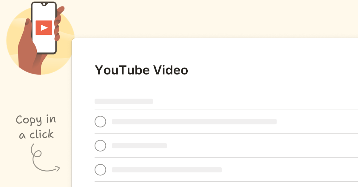 YouTube Video - Templates | Todoist